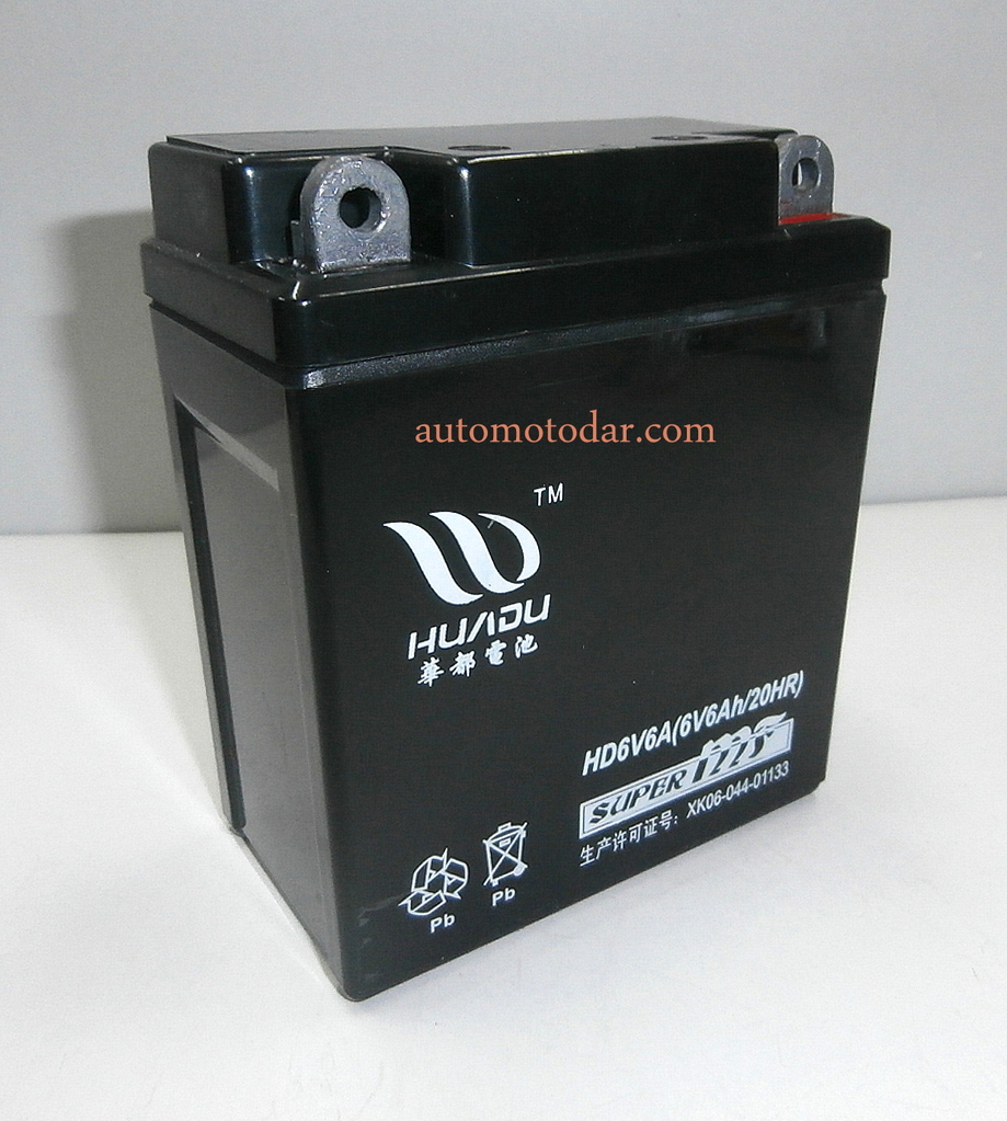 Акумулатор 6V 6AH | Automotodar.com